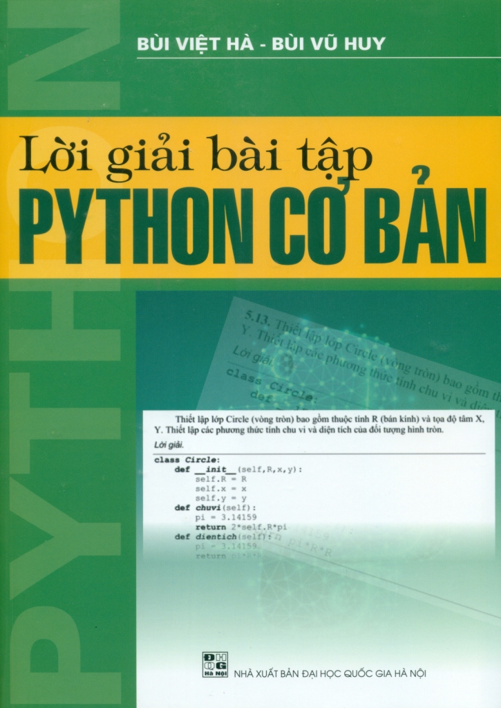 LỜi GiẢi BÀi TẬp Python CƠ BẢn NhẬp MÔn ThuẬt ToÁn Khoa Học Máy Tính Cài đặt Thuật Toán Bằng